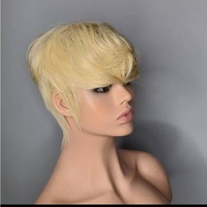 outre | Hair | Blonde Human Pixie Wig | Poshmark